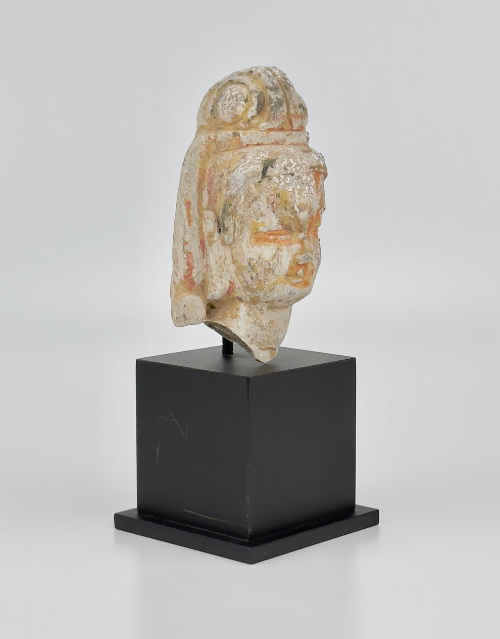 Stone Head of Bodhisattva, Northern Wei-Tang Dynasties – AUA Oriental Art