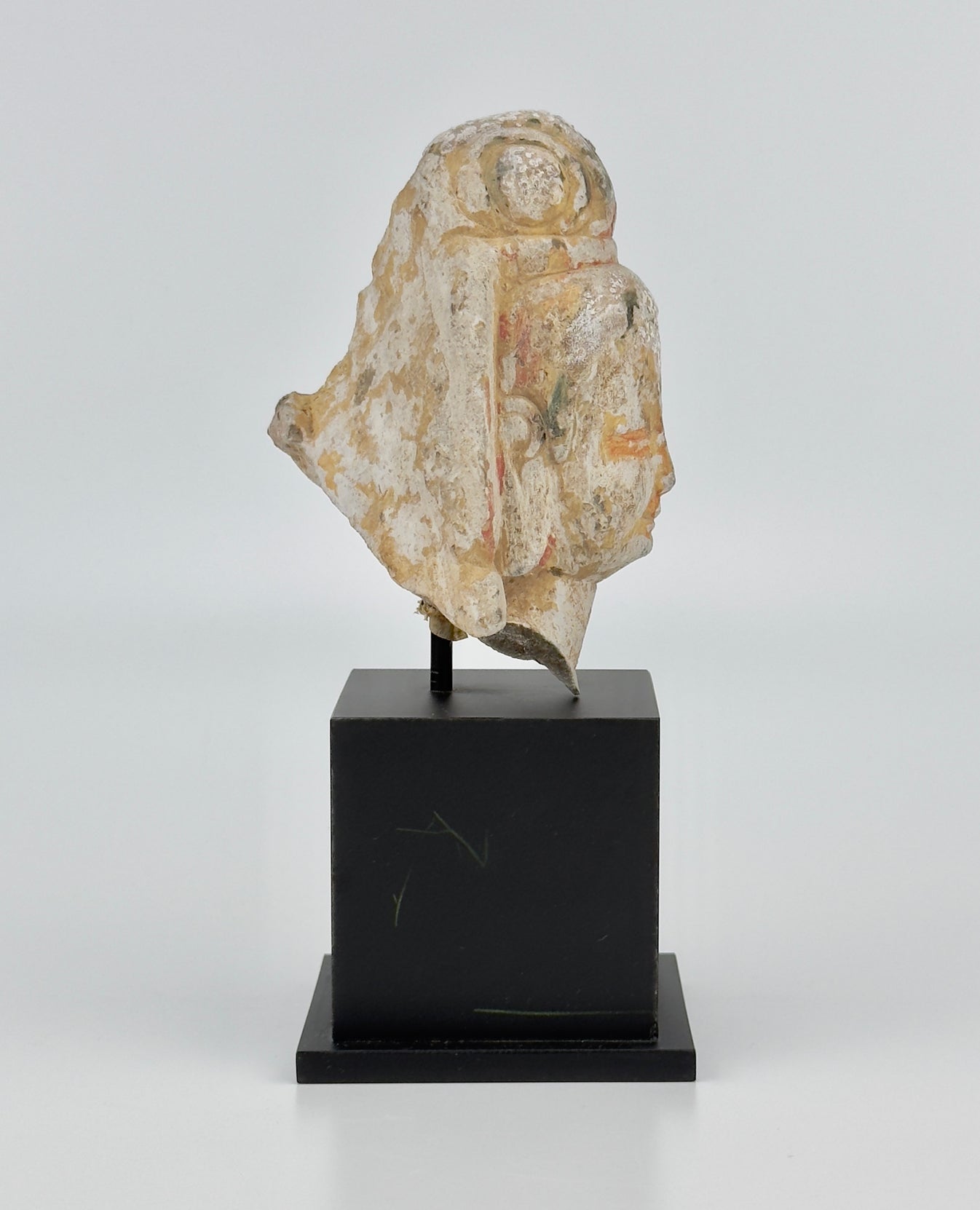 Stone Head of Bodhisattva, Northern Wei-Tang Dynasties – AUA Oriental Art